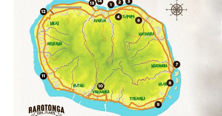 An orientation trip around Rarotonga | Enjoy Cook Islands